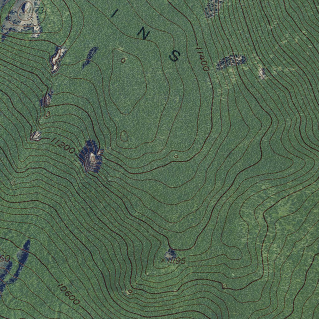 CO-Topaz Mountain: GeoChange 1953-2012 Map by Western Michigan ...