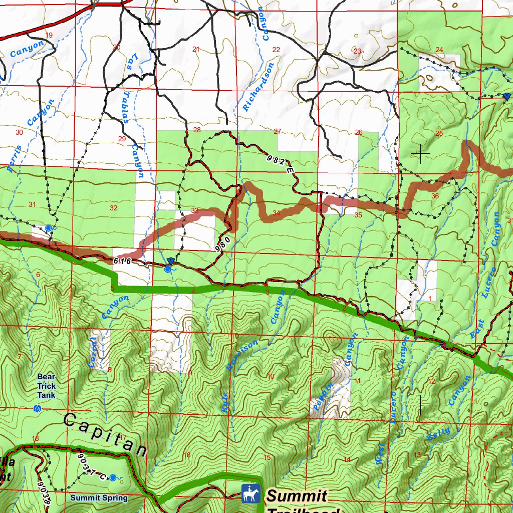 New Mexico Game Management Unit 37 Map by Bell Geographic | Avenza Maps