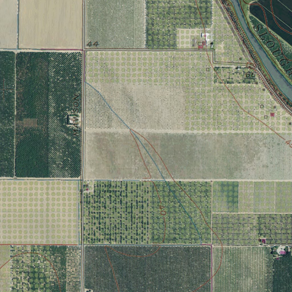 CA-Meridian: GeoChange 1949-2012 Map by Western Michigan University ...