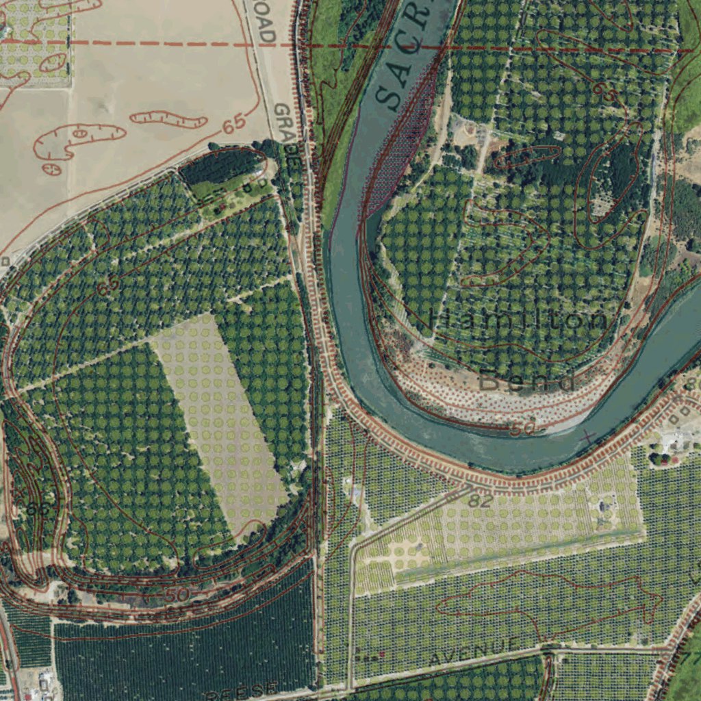 CA-Moulton Weir: GeoChange 1991-2012 Map by Western Michigan University ...
