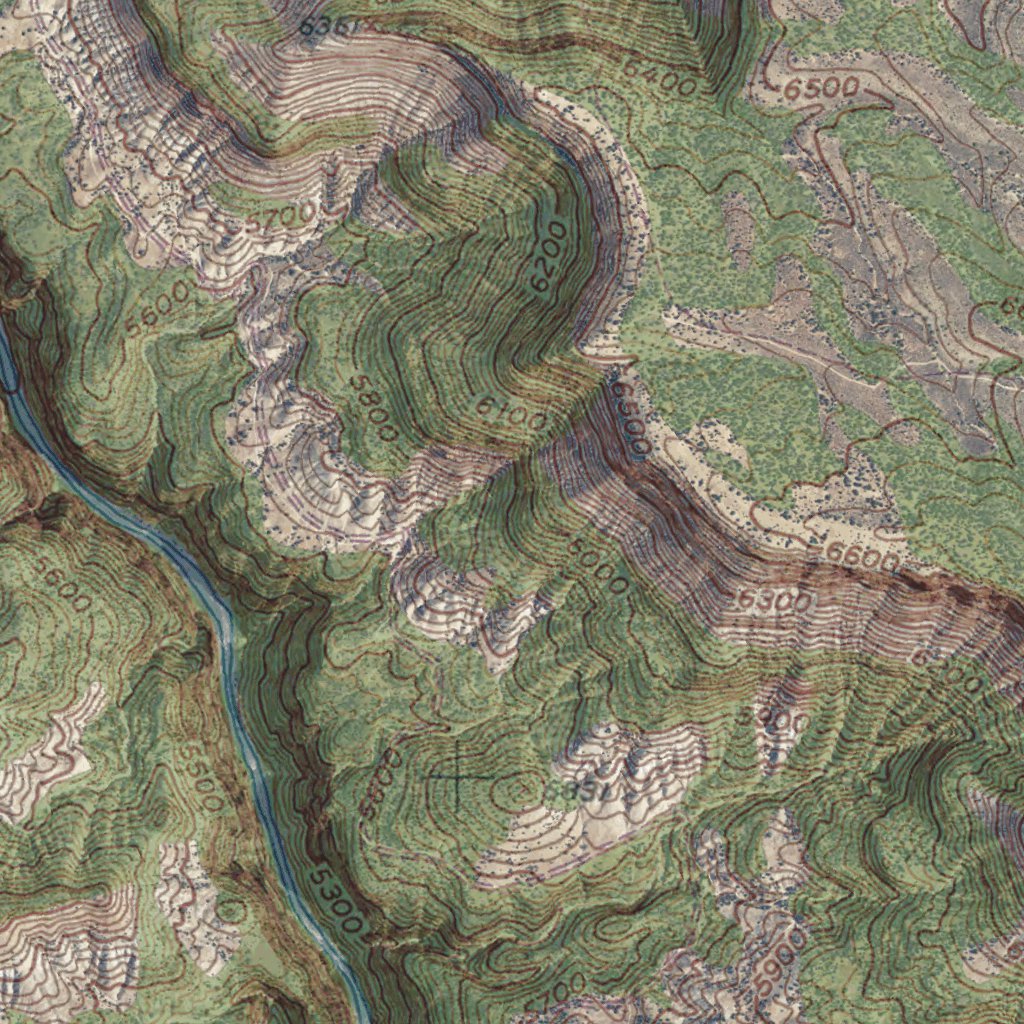 CO-Black Ridge: GeoChange 1950-2011 Map by Western Michigan University ...