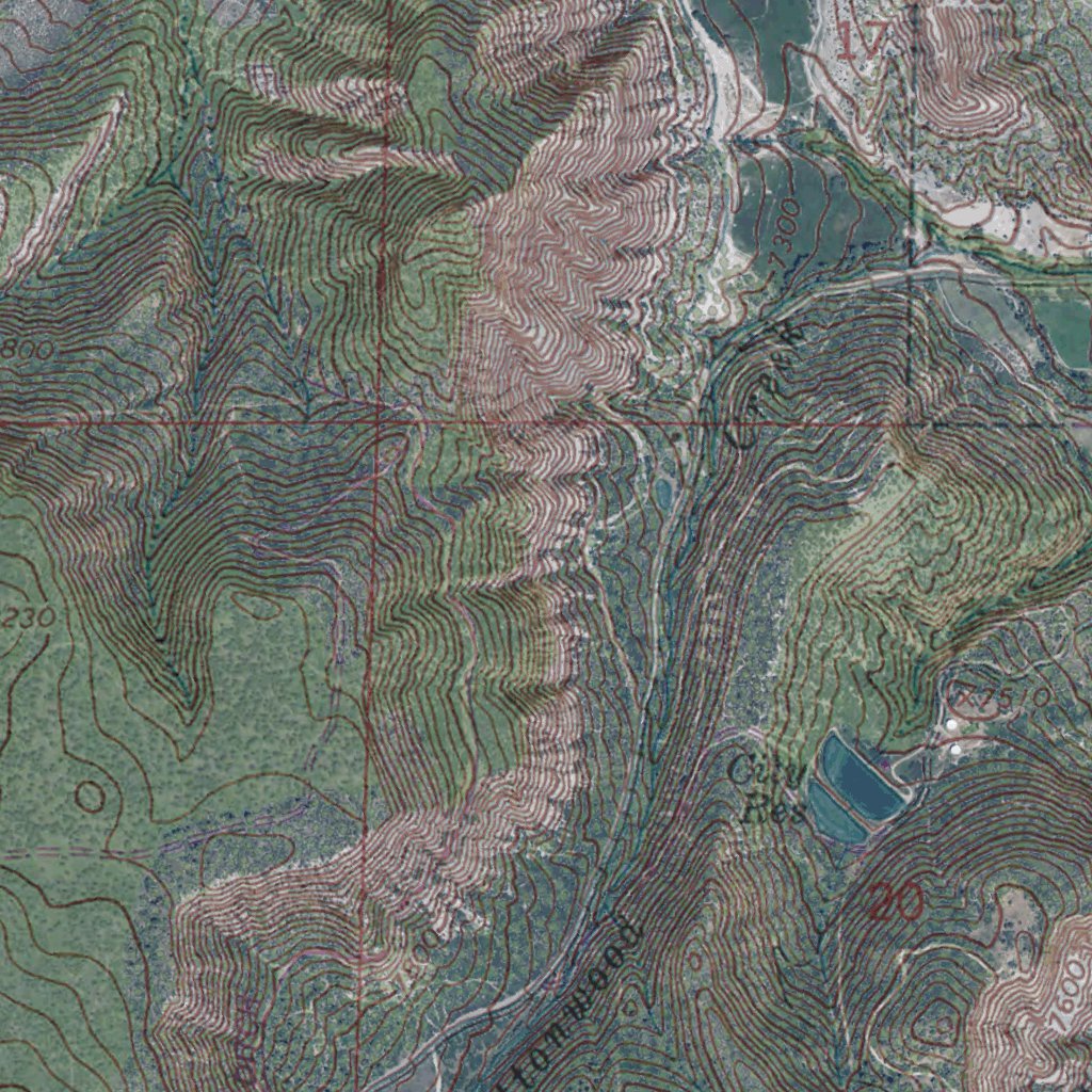 CO-Ridgway: GeoChange 1965-2011 Map by Western Michigan University ...