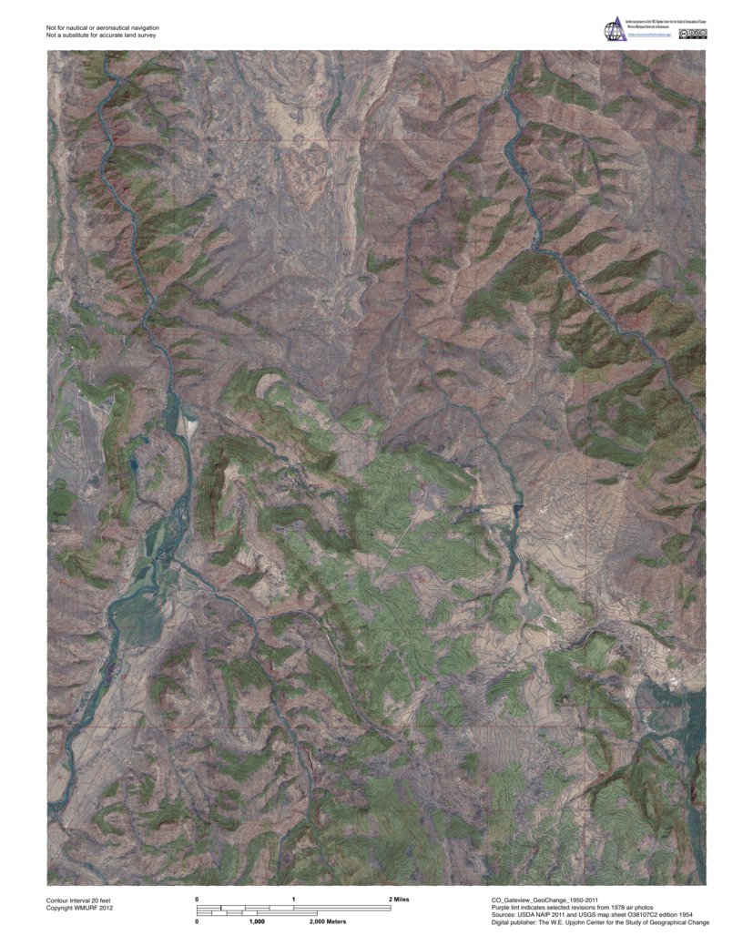 CO-Gateview: GeoChange 1950-2011 Map by Western Michigan University ...