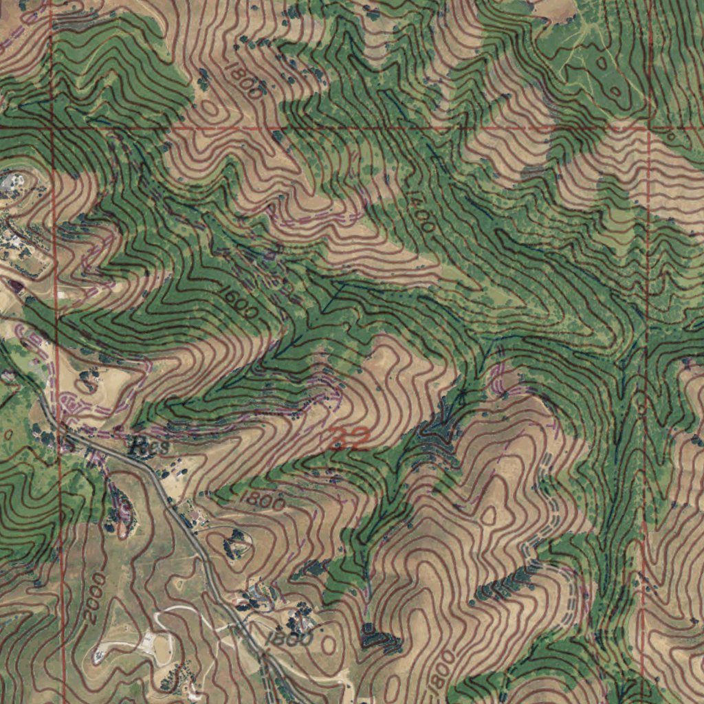 CA-Tassajara: GeoChange 1950-2012 Map by Western Michigan University ...