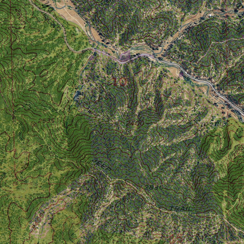 CA-Isabel Valley: GeoChange 1953-2012 Map by Western Michigan ...