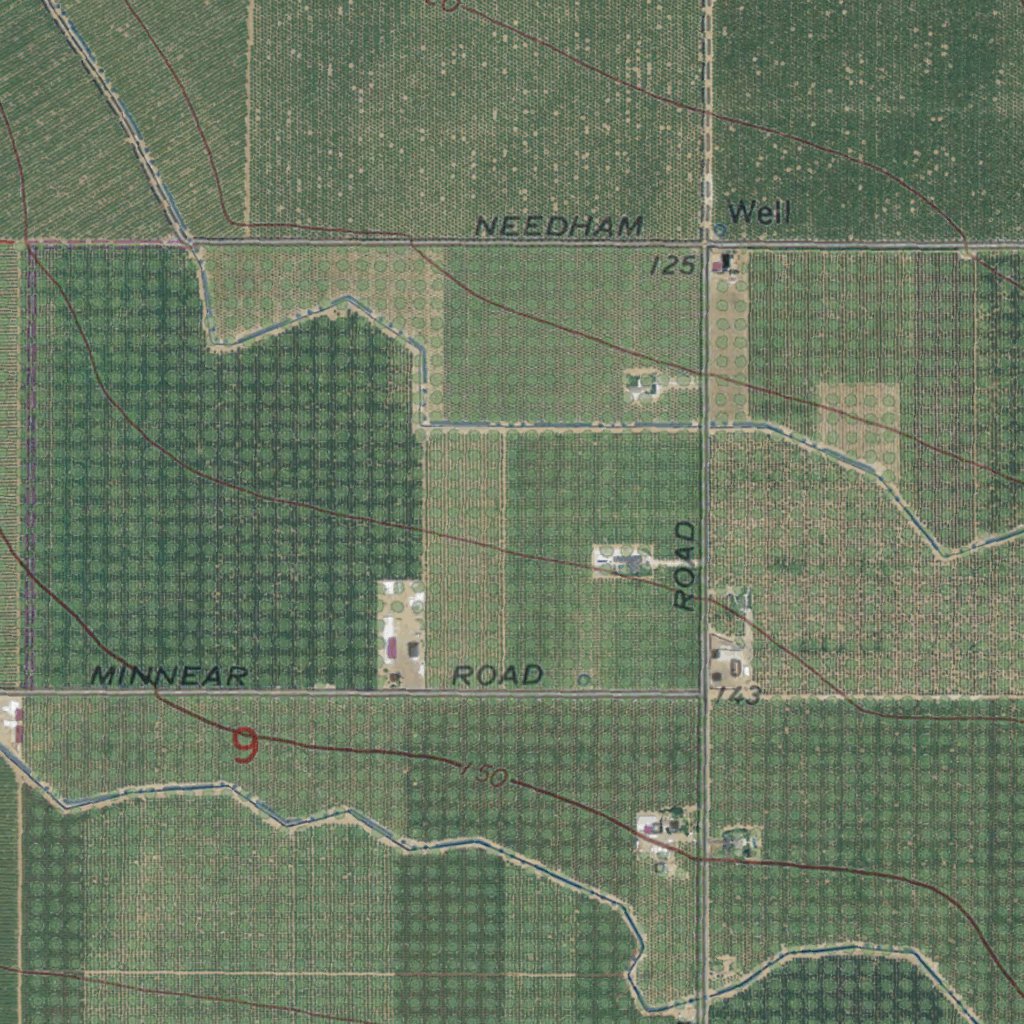 CA-Westley: GeoChange 1968-2012 Map by Western Michigan University ...