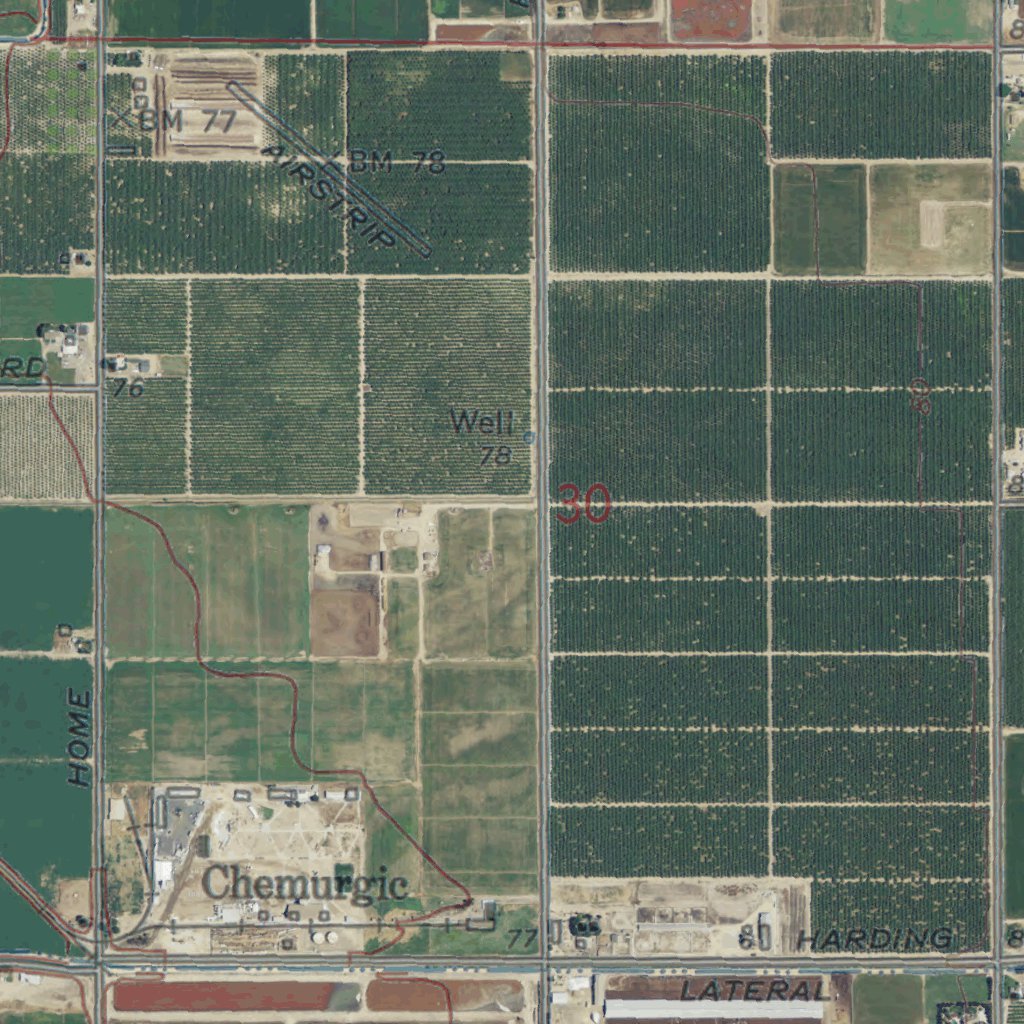 CA-Hatch: GeoChange 1958-2012 Map by Western Michigan University ...