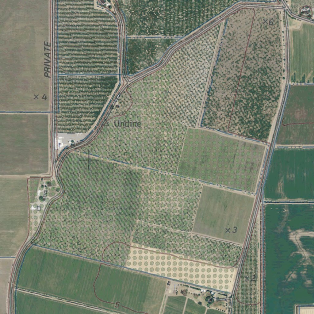 CA-Union Island: GeoChange 1974-2012 Map by Western Michigan University ...