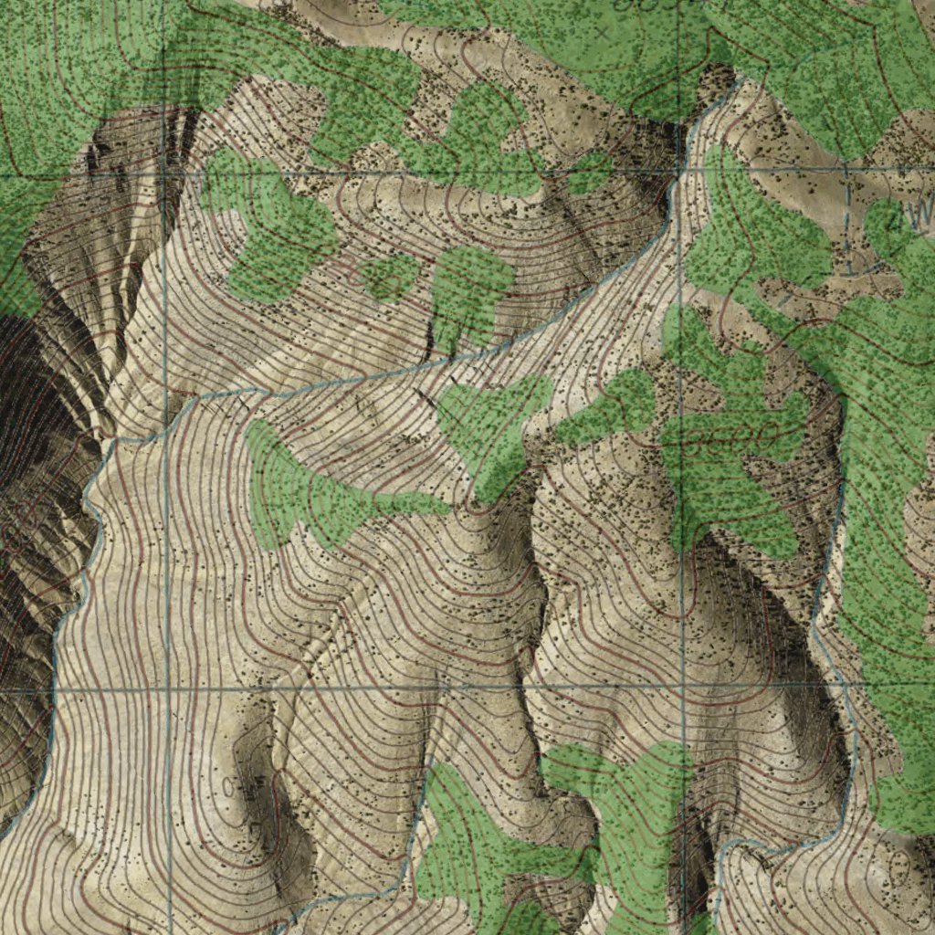 CA-Cerro Gordo Peak: GeoChange 1984-2012 Map by Western Michigan ...