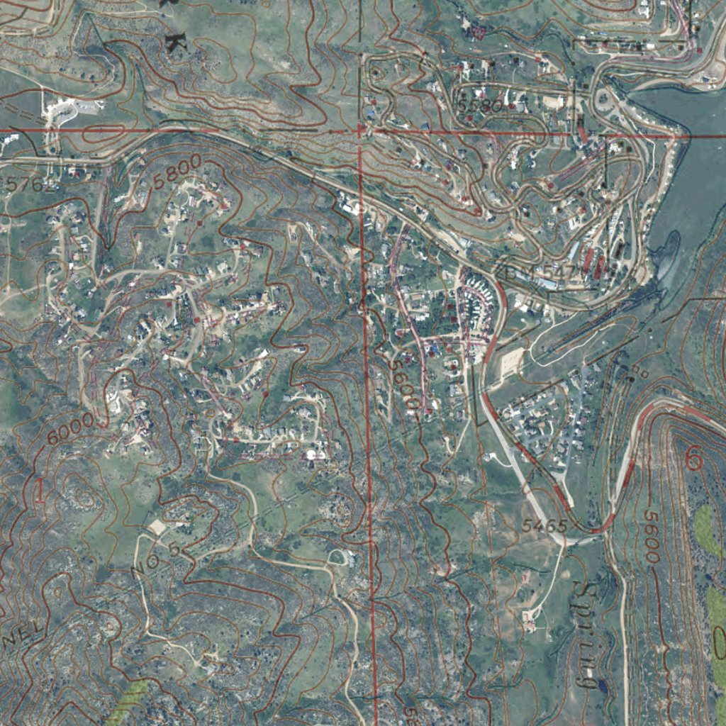 CO-Horsetooth Reservoir: GeoChange 1958-2011 Map by Western Michigan ...