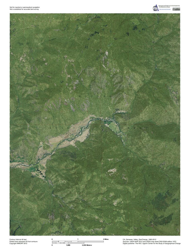 CA-Genesee Valley: GeoChange 1965-2012 Map by Western Michigan ...