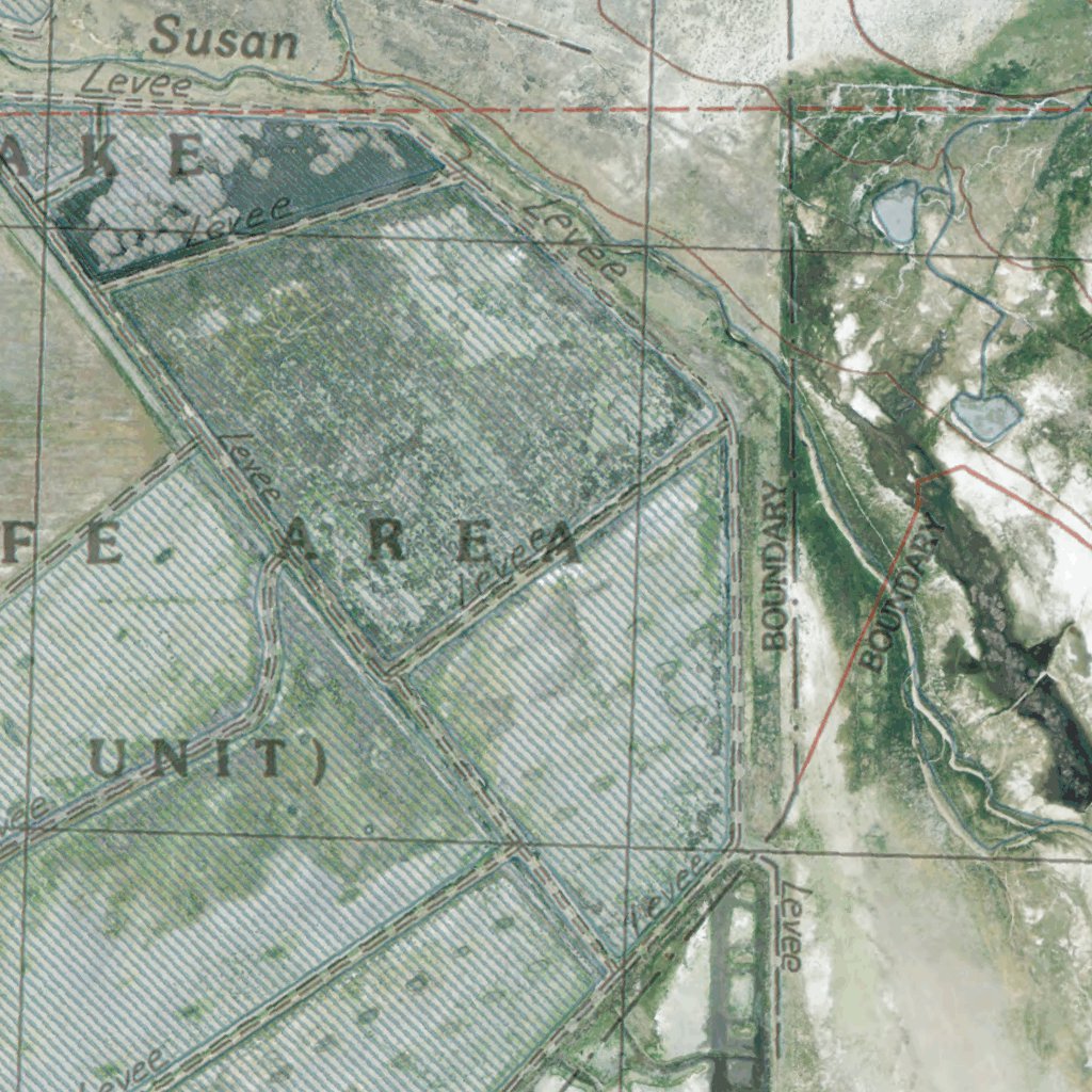 CA-Wendel Hot Springs: GeoChange 1961-84-2012 Map by Western Michigan ...