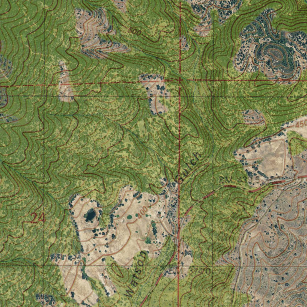 CA-Ono West: GeoChange 1981-2012 Map by Western Michigan University ...