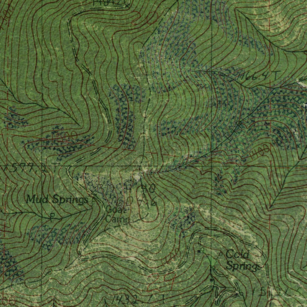 CA-Bully Choop Mtn.: GeoChange 1976-2012 Map by Western Michigan ...