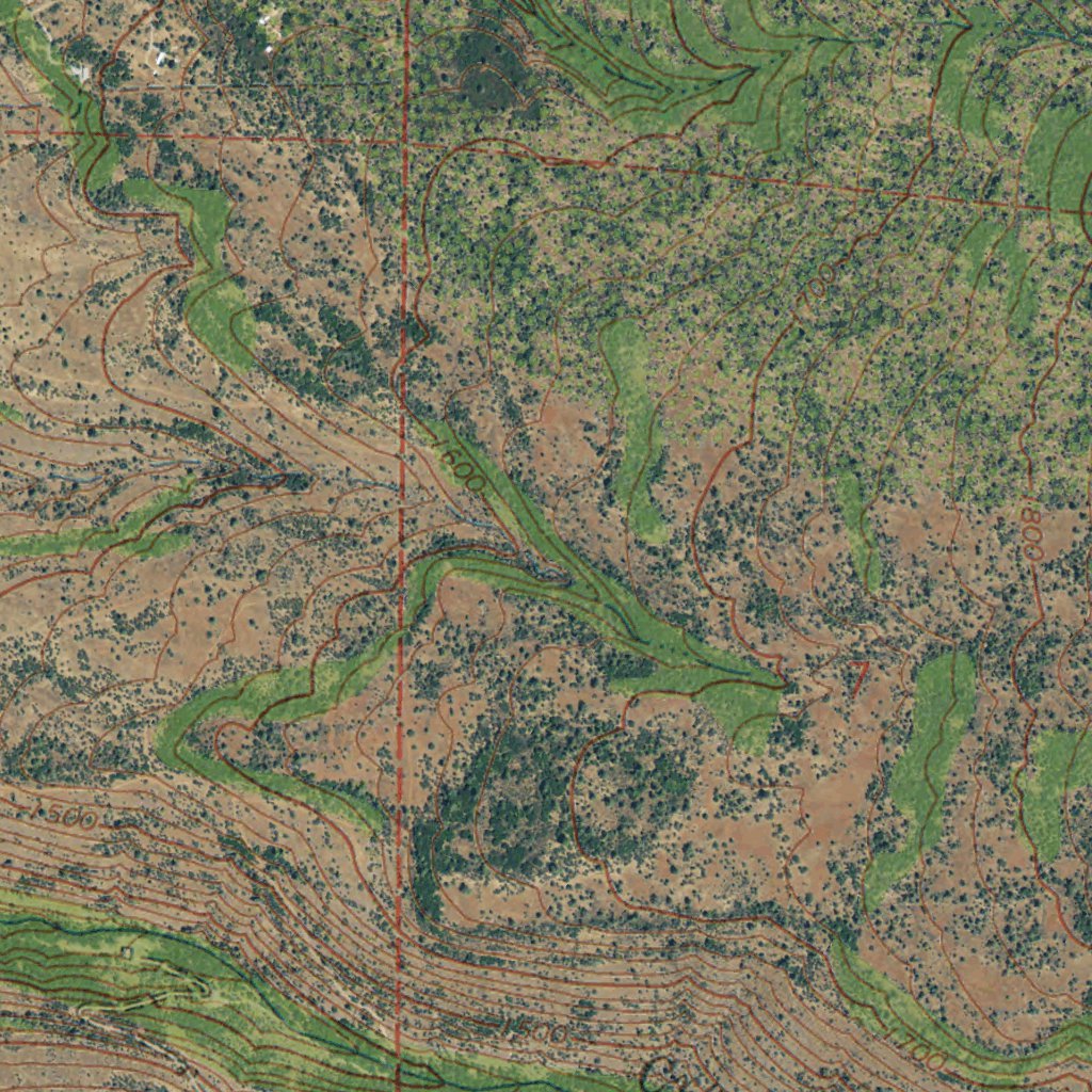 CA-Tuscan Buttes NE: GeoChange 1963-2012 Map by Western Michigan ...