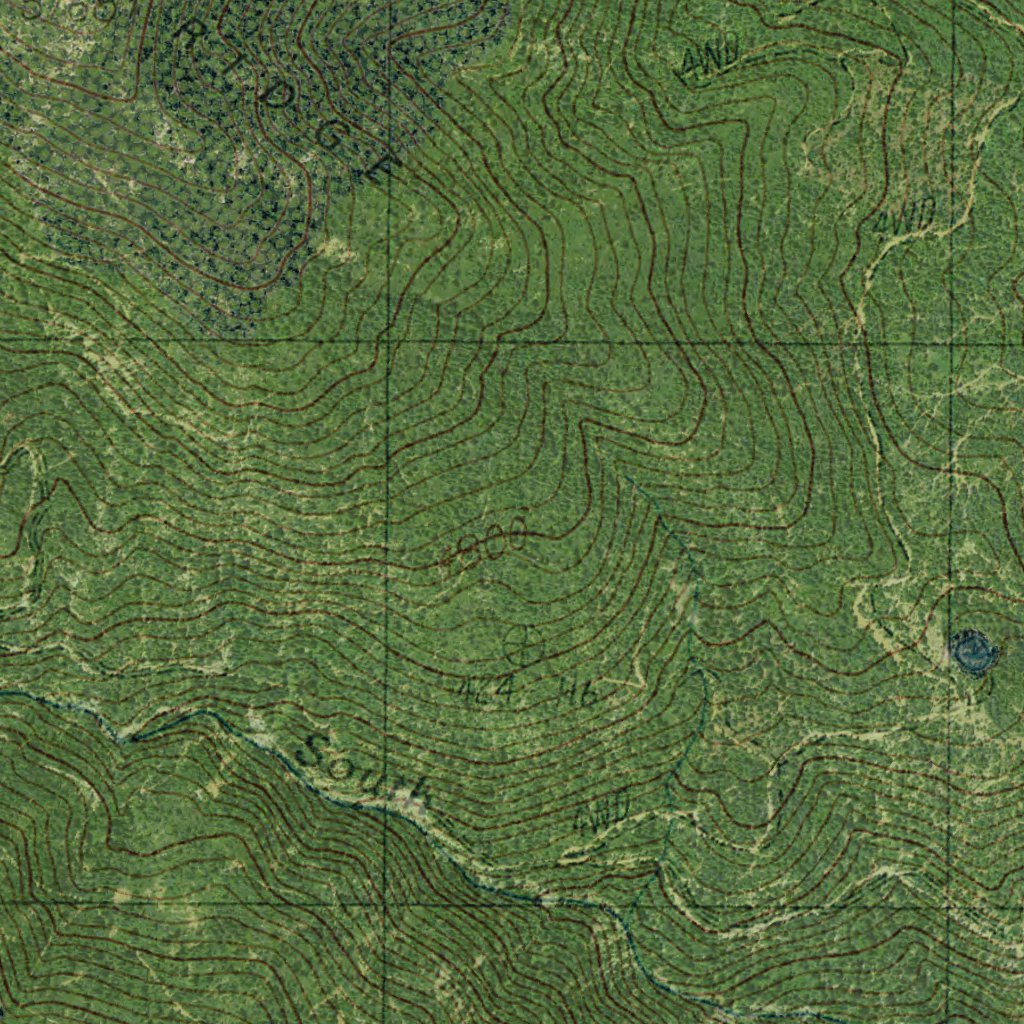 CA-Chicken Hawk Hill: GeoChange 1983-2012 Map by Western Michigan ...