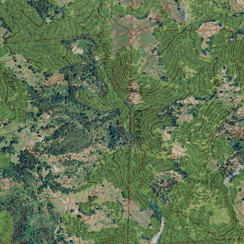 CA-Blocksburg: GeoChange 1968-2012 Map by Western Michigan University ...