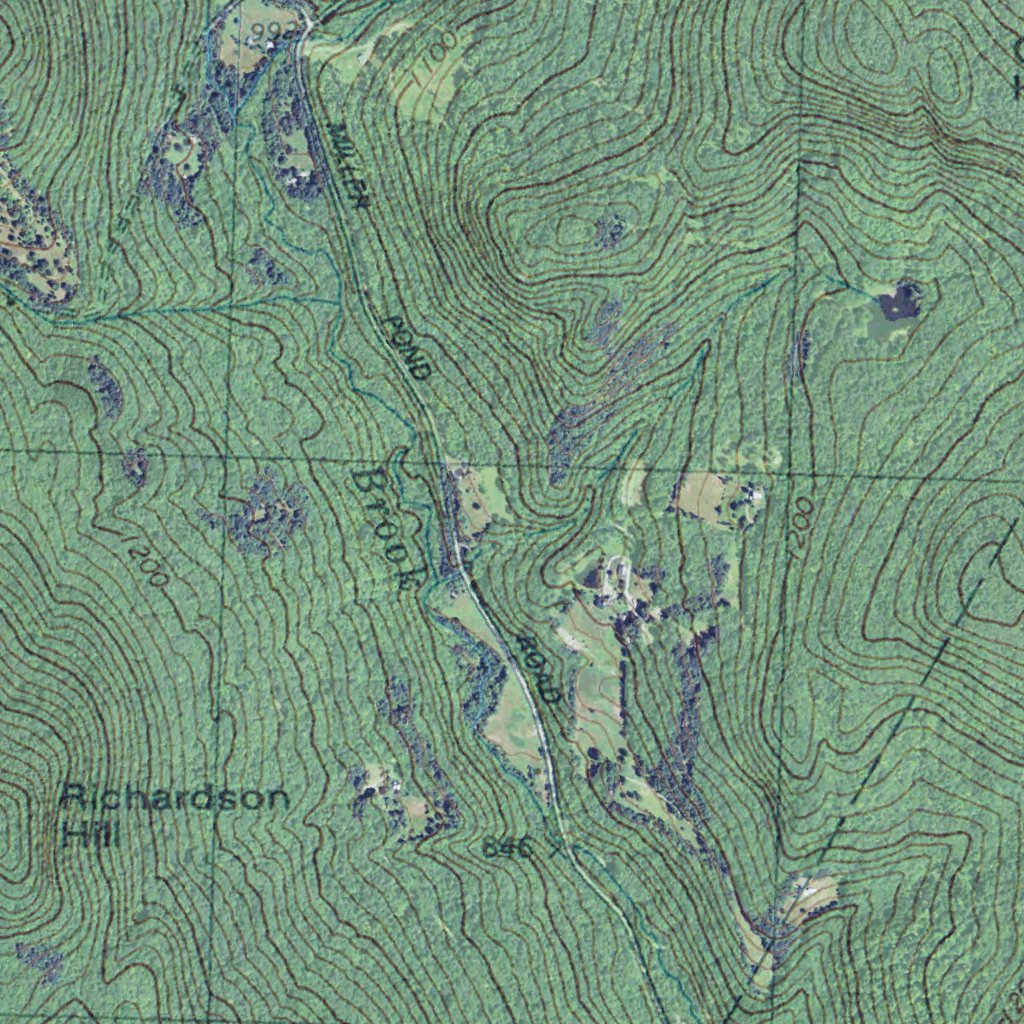 VT-South Strafford: GeoChange 1973-2012 Map by Western Michigan ...