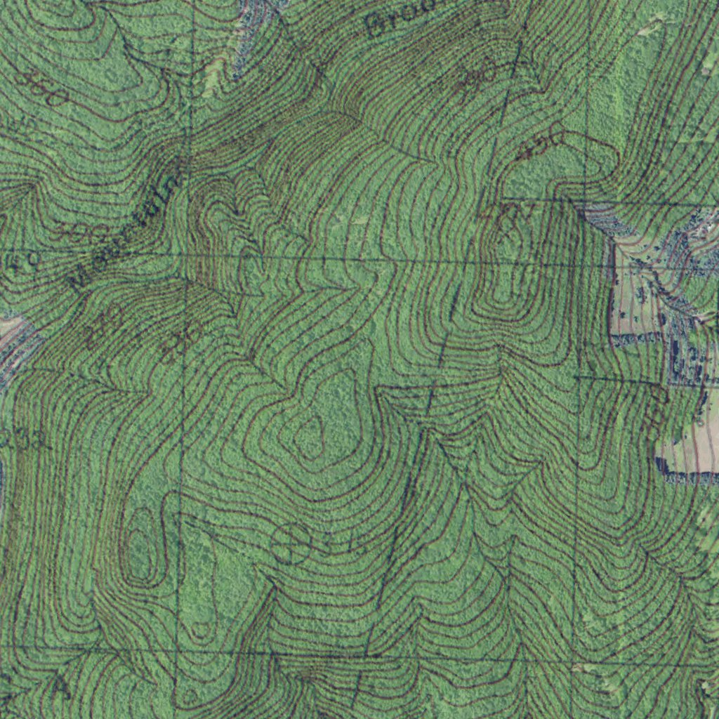 VT-Townshend West: GeoChange 1977-2012 Map by Western Michigan ...
