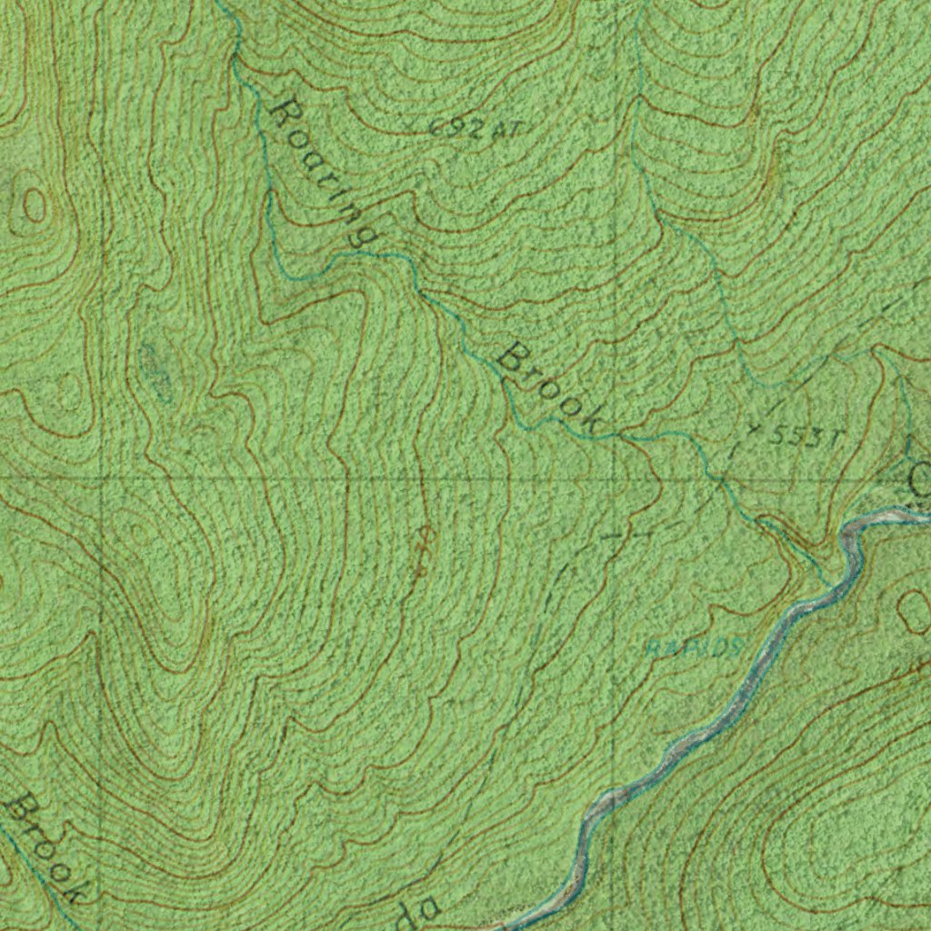 NY-Piseco Lake West: GeoChange 1983-2009 Map by Western Michigan ...