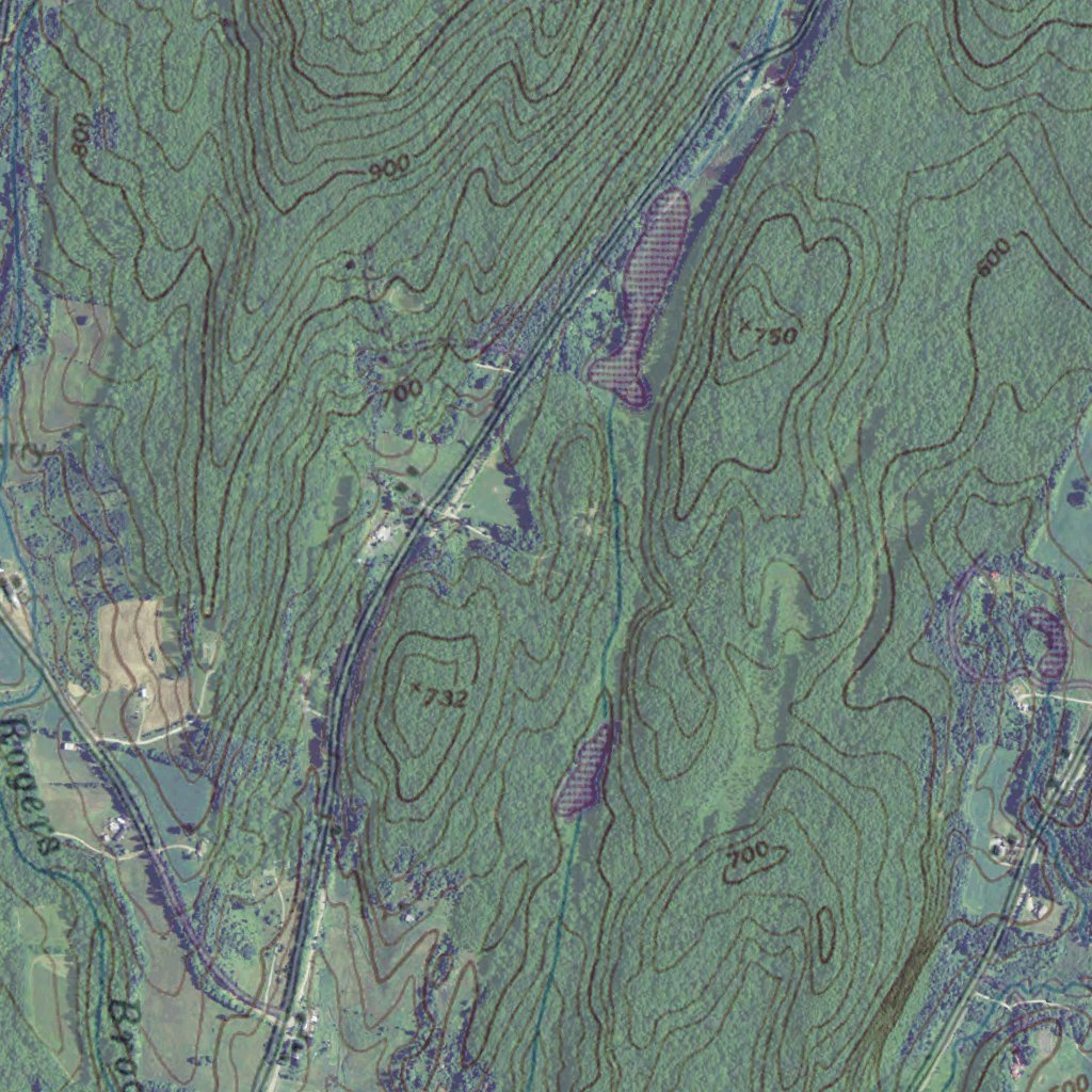 VT-Essex Center: GeoChange 1947-2012 Map by Western Michigan University ...