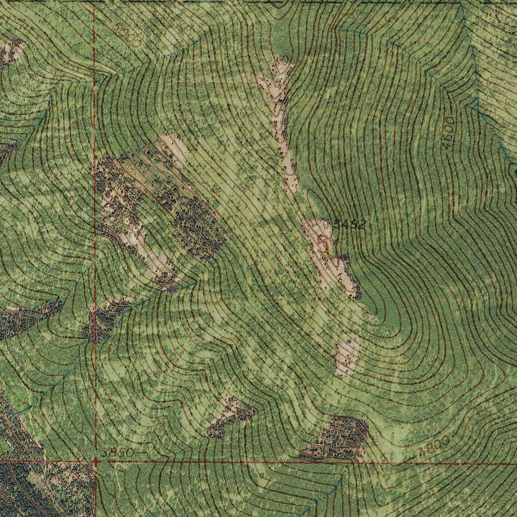 MT-Meadow Peak: GeoChange 1963-2011 Map by Western Michigan University ...