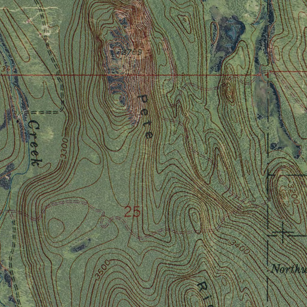 MT-Rhodes: GeoChange 1956-2011 Map by Western Michigan University ...