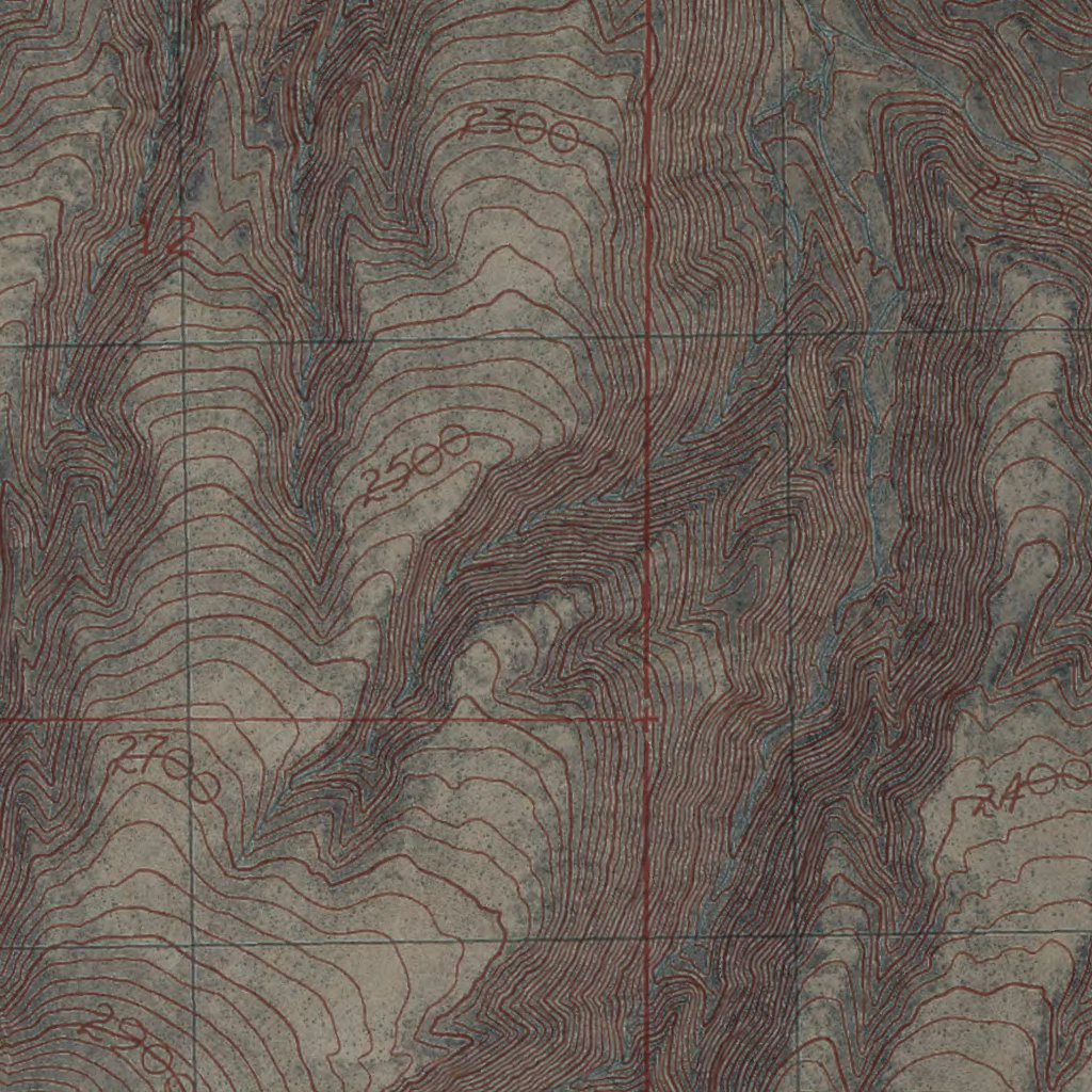 AZ-Burro Gap: GeoChange 1986-2010 Map by Western Michigan University ...