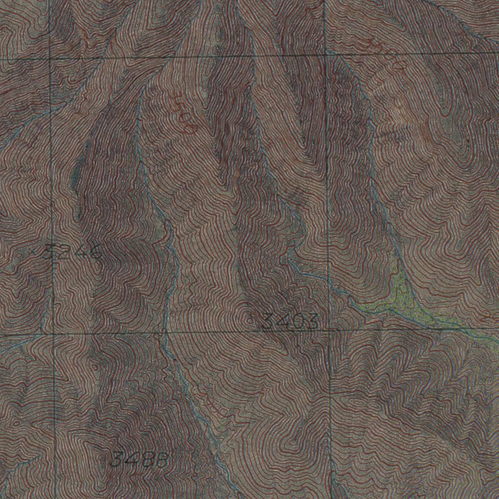 AZ-Cimarron Peak: GeoChange 1986-2010 Map by Western Michigan ...