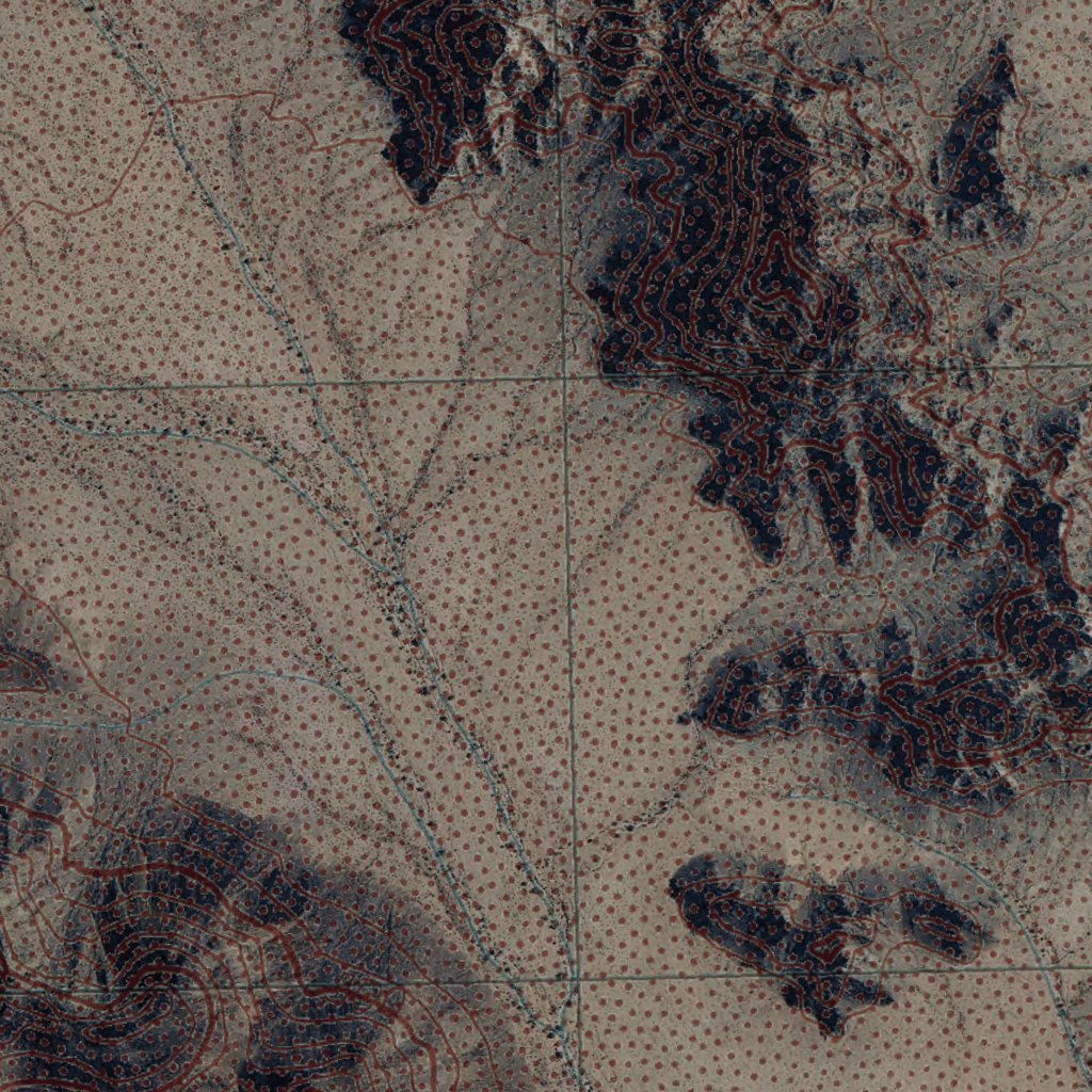 AZ-SON Monument Bluff: GeoChange 1985-2010 Map by Western Michigan ...