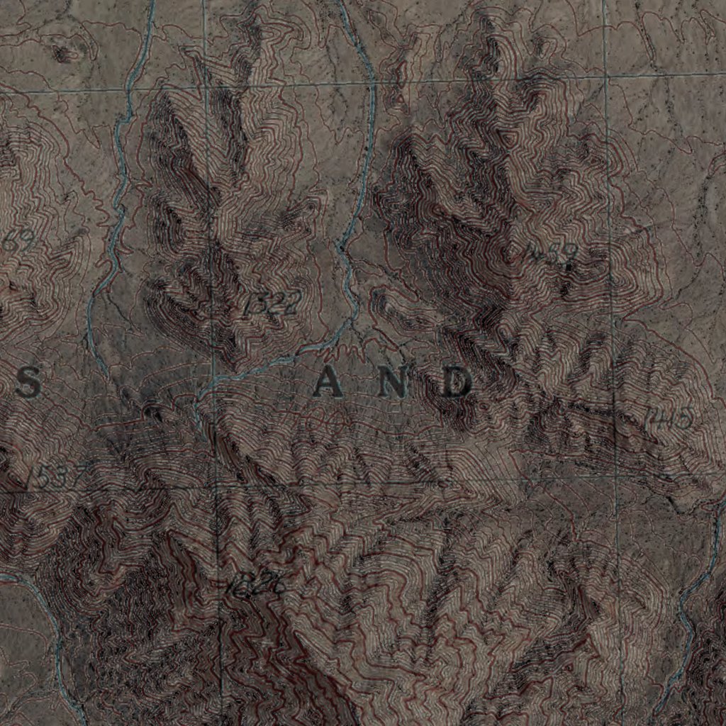 AZ-East Of Buck Peak: GeoChange 1985-2010 Map by Western Michigan ...