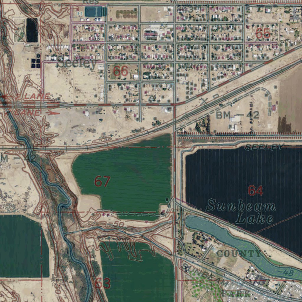 CA-Seeley: GeoChange 1953-2012 Map by Western Michigan University ...