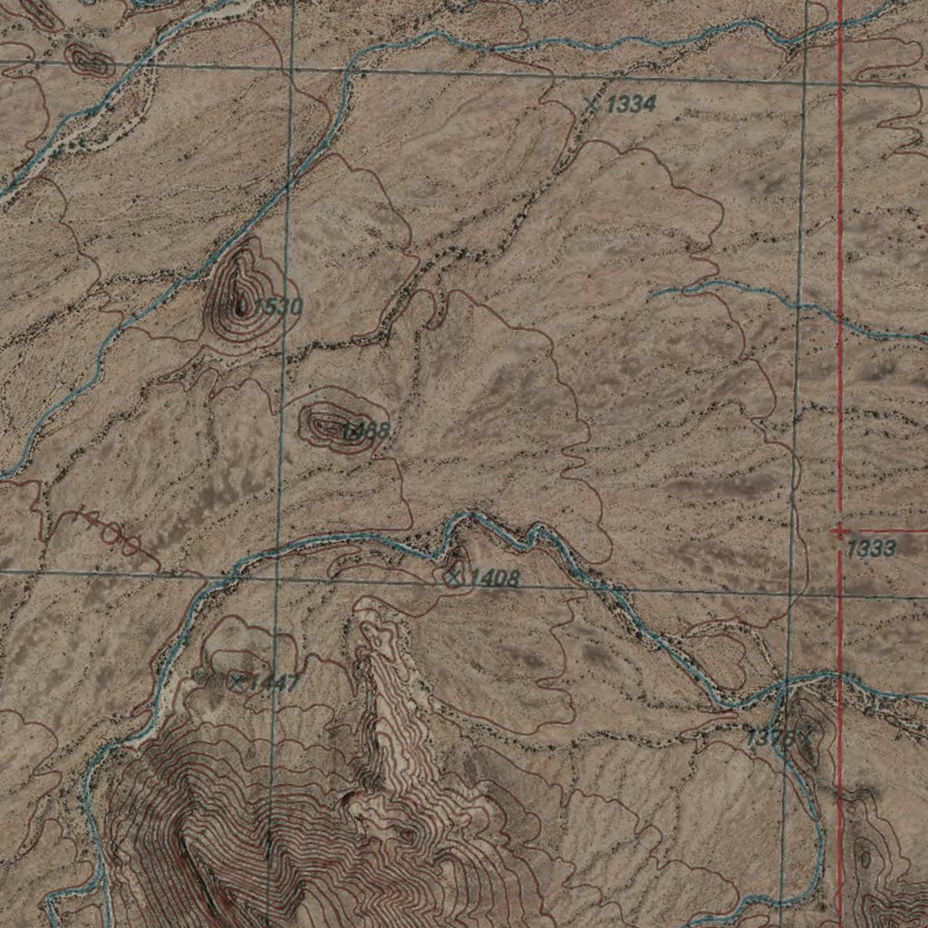 AZ-Kofa Deep Well: GeoChange 1985-2010 Map by Western Michigan ...