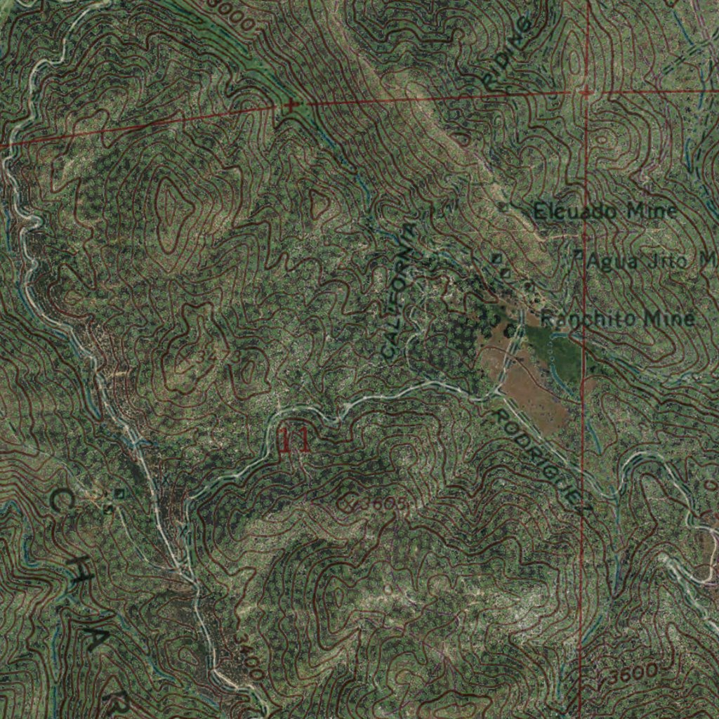 CA-Julian: GeoChange 1954-2012 Map by Western Michigan University ...