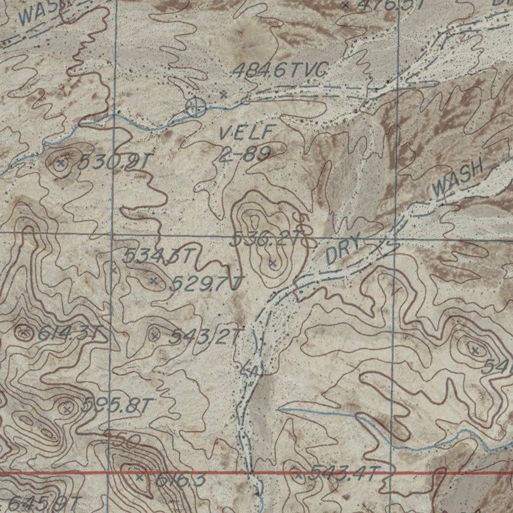 CA-Aztec Mines: GeoChange 1977-2012 Map by Western Michigan University ...