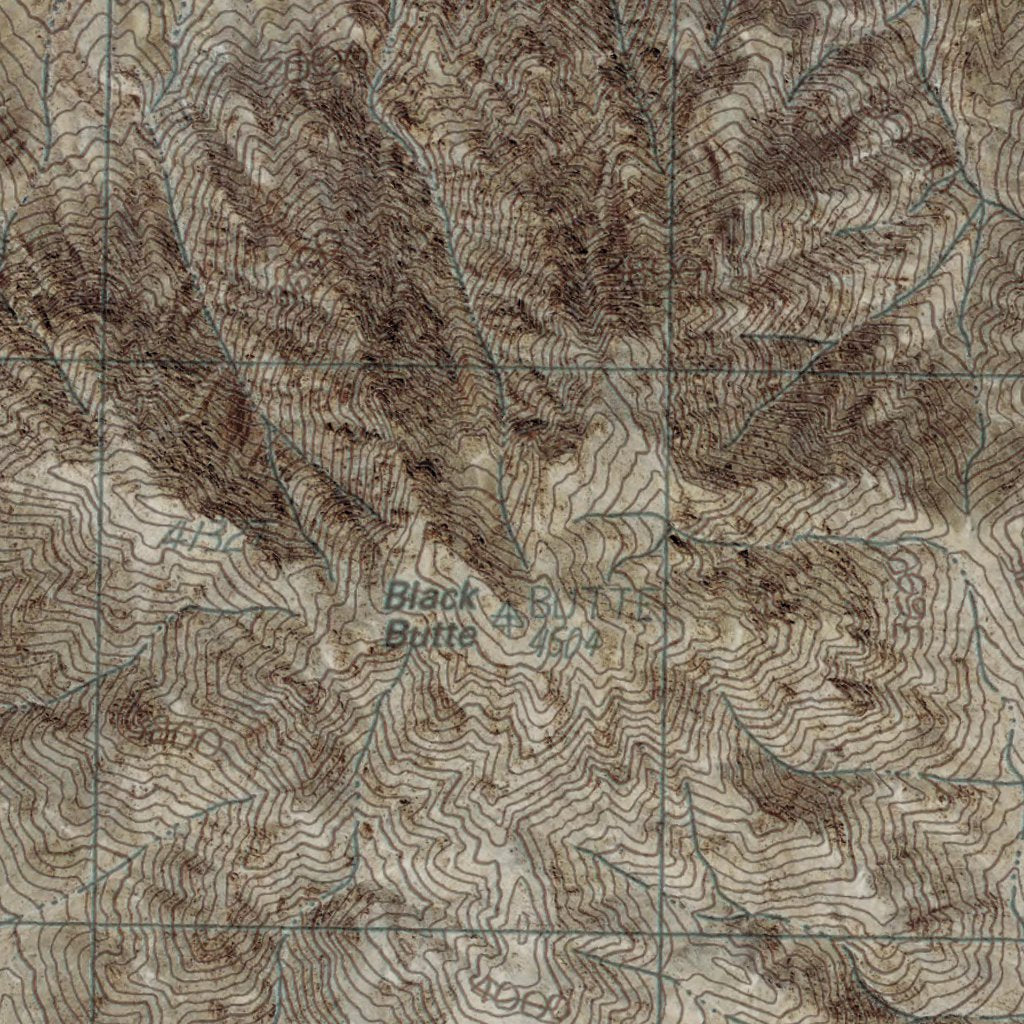 CA-Pilot Mountain: GeoChange 1984-2012 Map by Western Michigan ...