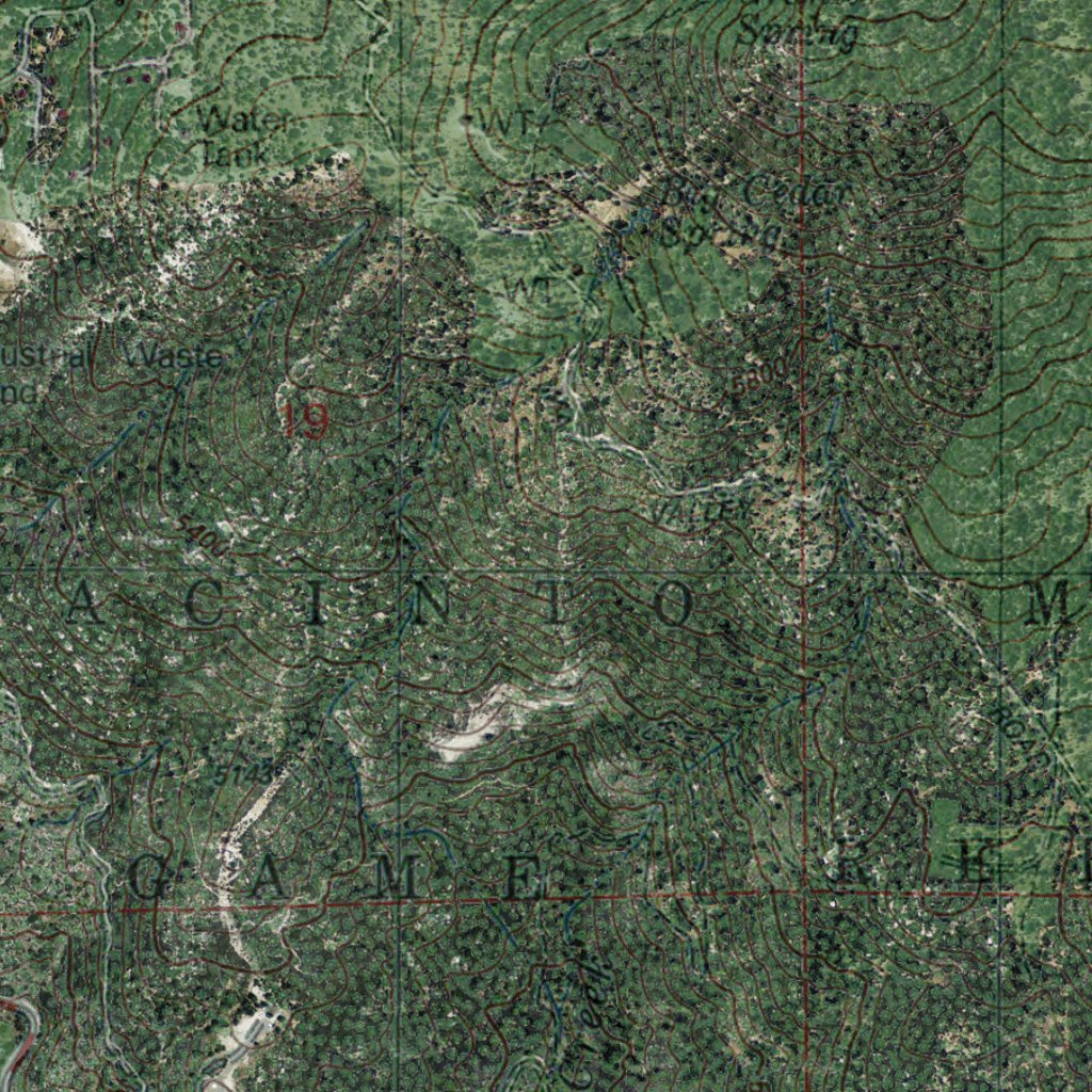 CA-Idyllwild: GeoChange 1975-2012 Map by Western Michigan University ...