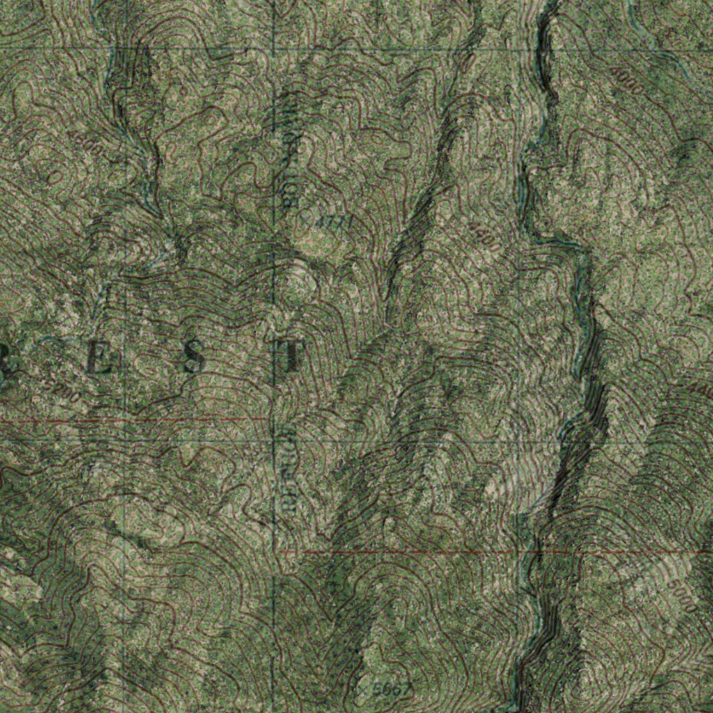 CA-Toro Peak: GeoChange 1975-2012 Map by Western Michigan University ...