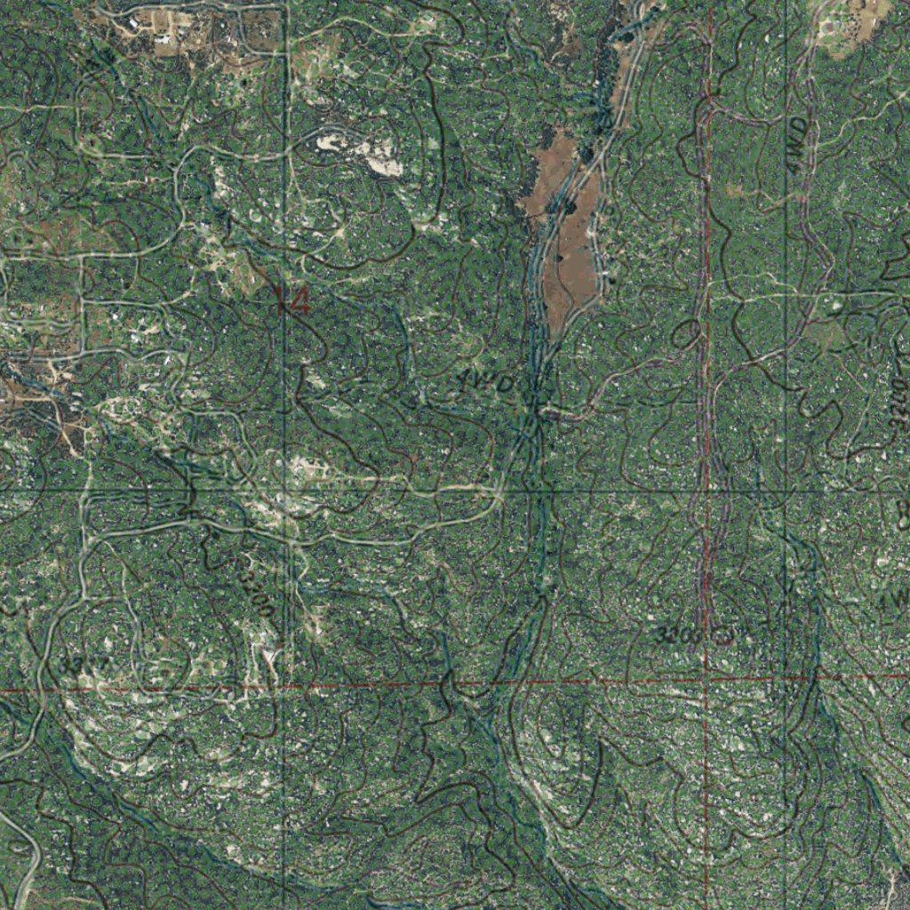 CA-Cahuilla Mtn.: GeoChange 1975-2012 Map by Western Michigan ...
