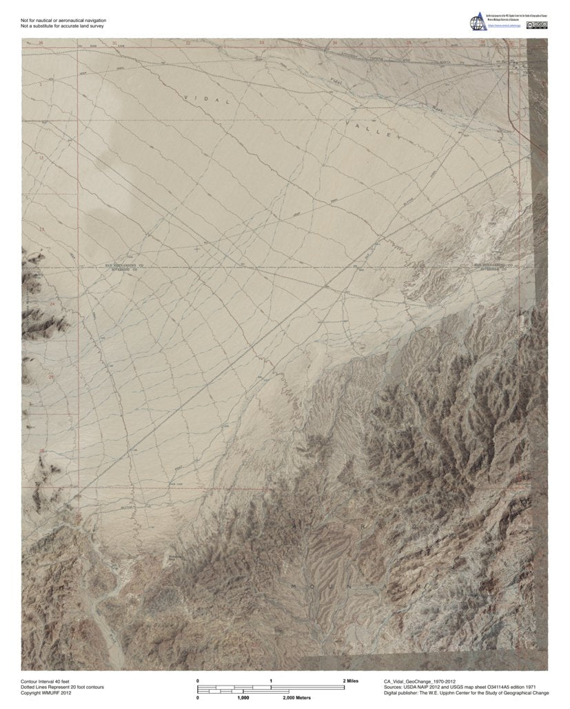 CA-Vidal: GeoChange 1970-2012 Map by Western Michigan University ...
