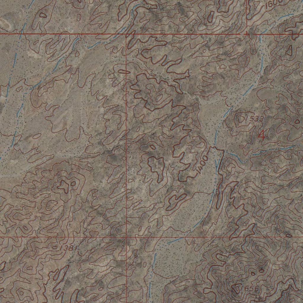 AZ-CA-Standard Wash: GeoChange 1955-2012 Map by Western Michigan ...