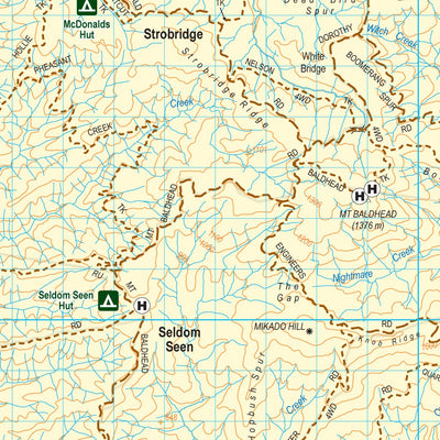 Dargo High Plains Four-Wheel-Drive Map Ed1 (2010) *Map NOT CURRENT* by ...