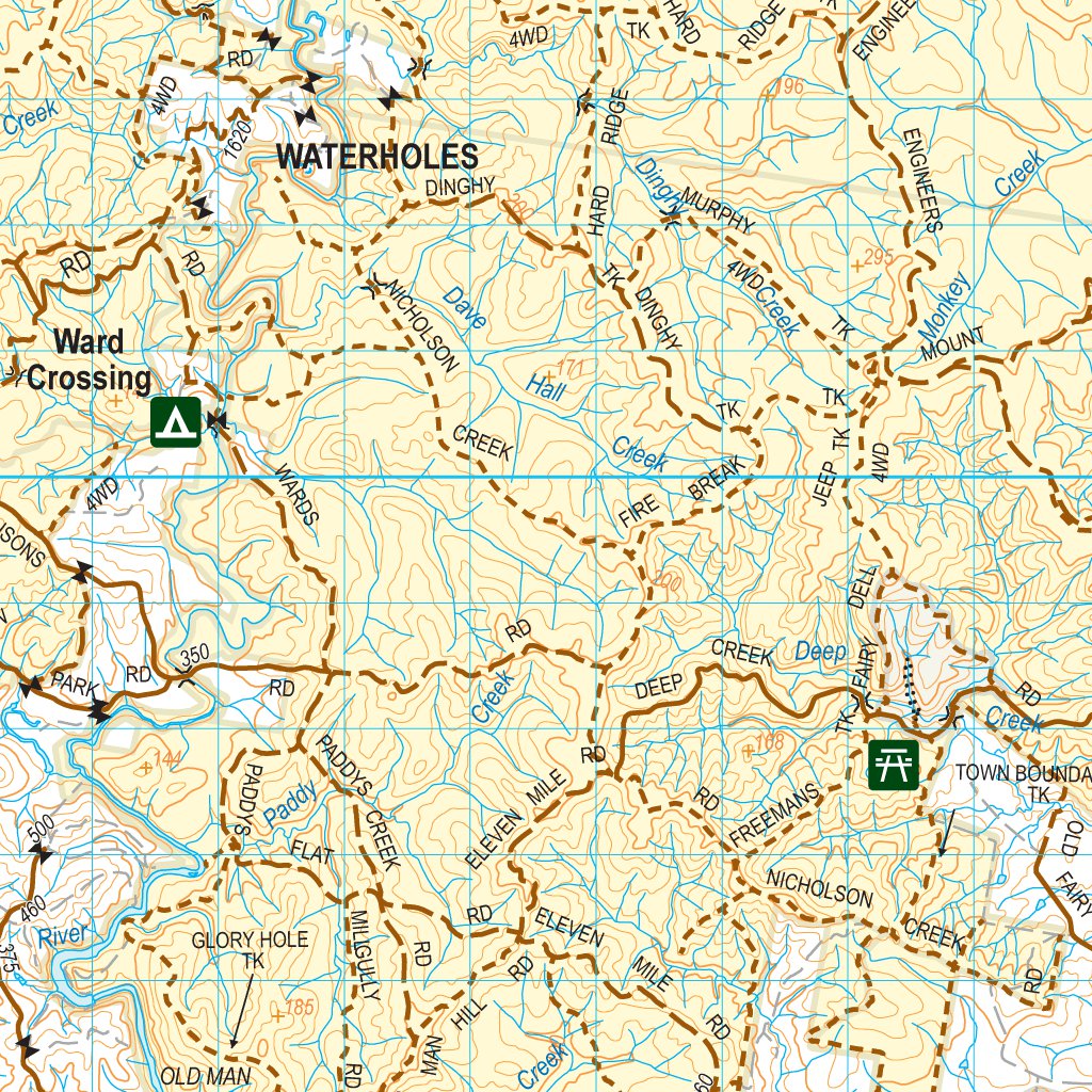 Dargo High Plains Four-Wheel-Drive Map Ed1 (2010) *Map NOT CURRENT* by ...