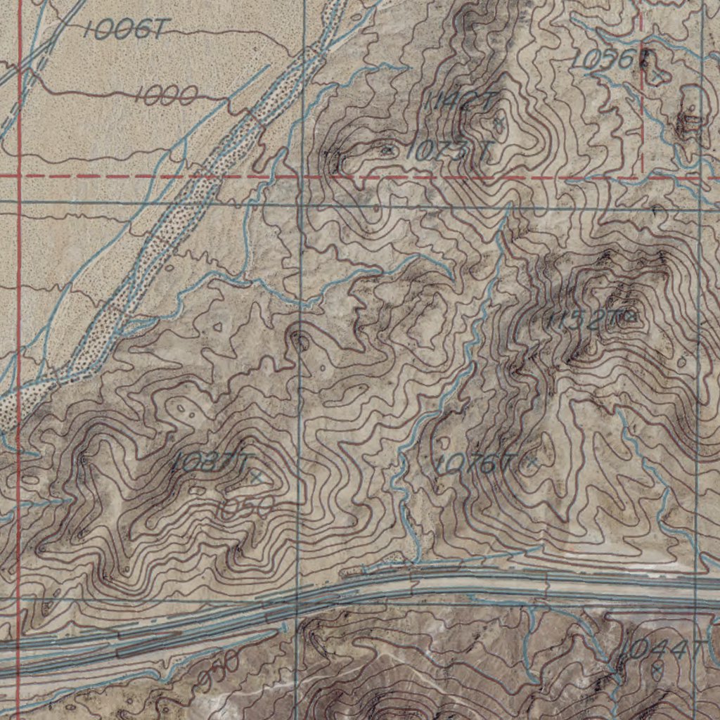 CA-Brown Buttes: GeoChange 1981-2012 Map by Western Michigan University ...