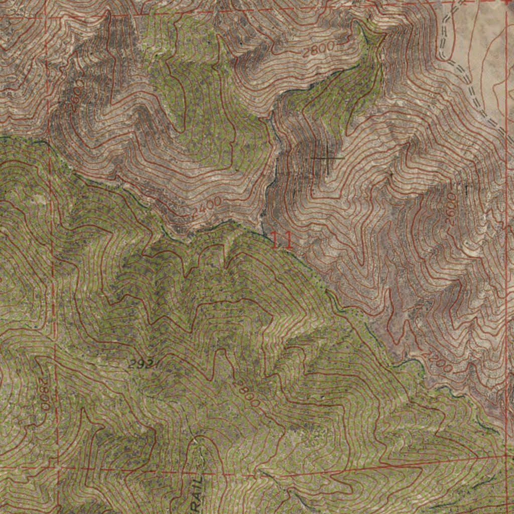 CA-Joaquin Rocks: GeoChange 1967-2012 Map by Western Michigan ...