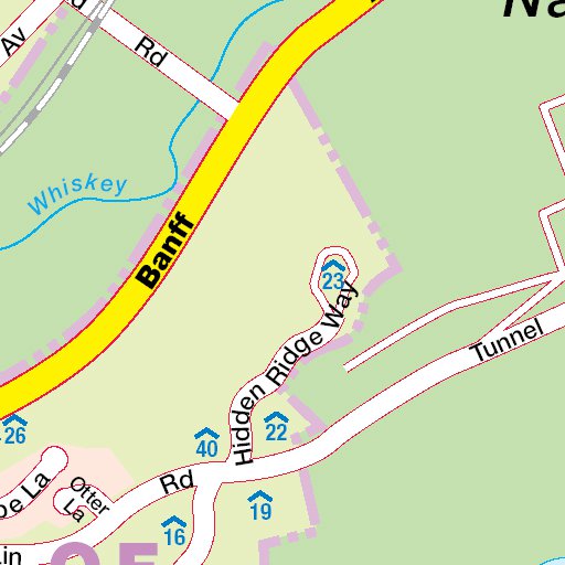 Banff, AB Map by Mapmobility Corp. | Avenza Maps