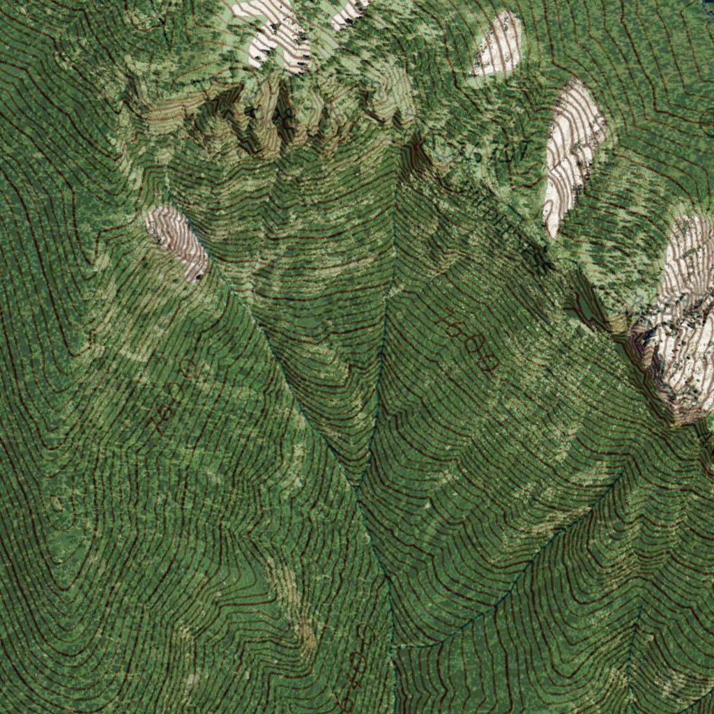 CA-Tehipite Dome: GeoChange 1983-2012 Map by Western Michigan ...