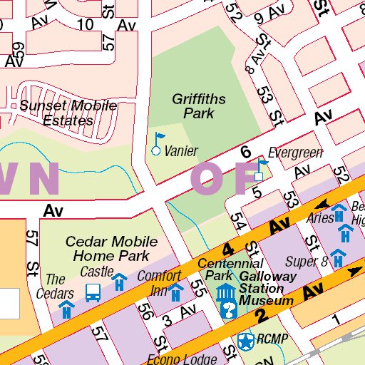 Edson, AB Map by Mapmobility Corp. | Avenza Maps