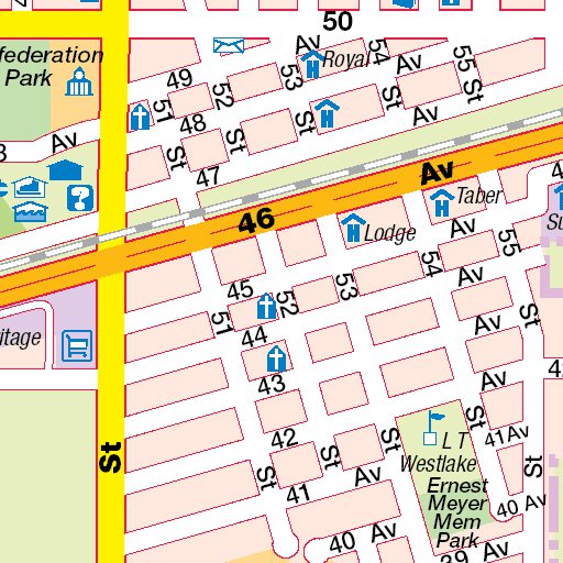 Taber, AB Map by Mapmobility Corp. | Avenza Maps