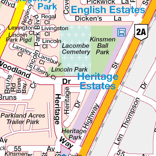 Lacombe, AB Map by Mapmobility Corp. | Avenza Maps